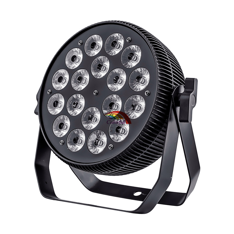 18x10W RGBW 4 in 1 LED Flat Par Can-Indoor LED Par Lights-Colorful Stage Lighting Limited-