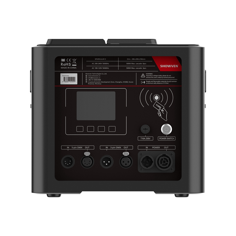 SHOWVEN SPARKULAR II MACHINE-Stage Effect Machine-Colorful Stage ...